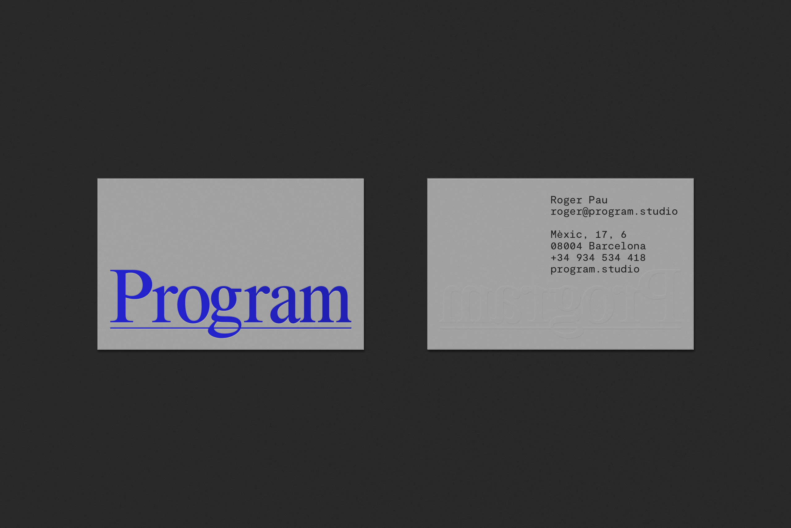 Program — Forma